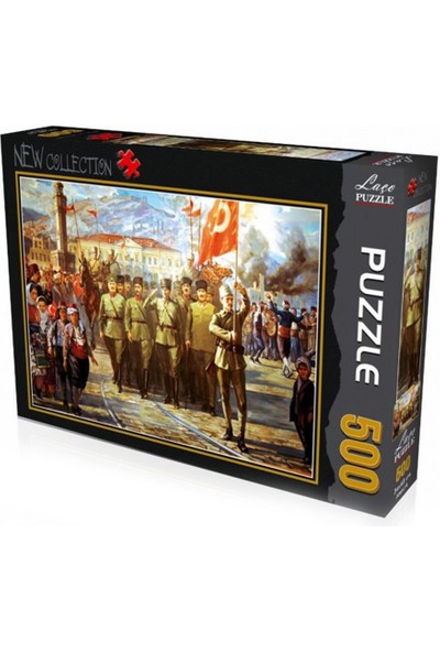 Laço LC7216 Laço Atatürk Izmir Çıkışı 500 Parça Puzzle Laço LC7216 Laço Atatürk Izmir Çıkışı 500 Parça Puzzle