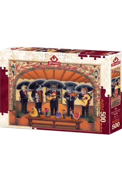 Elasya Hediyelik 5082 Art Puzzle Flamenko Miyav Ekibi 500 Parça Puzzle Elasya Hediyelik 5082 Art Puzzle Flamenko Miyav Ekibi 500 Parça Puzzle