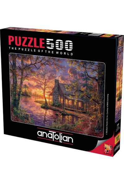 Elasya Hediyelik 3608 Anatolian Gizli Yer / 500 Parça Puzzle Elasya Hediyelik 3608 Anatolian Gizli Yer / 500 Parça Puzzle