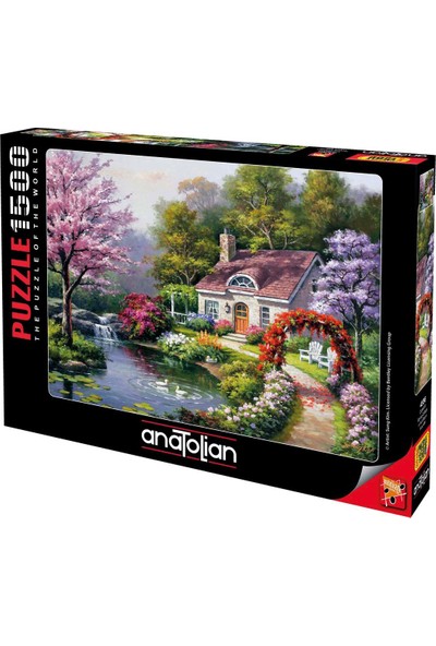 Elasya Hediyelik 4556 Anatolian Çiçekli Ev 1500 Parça Puzzle Elasya Hediyelik 4556 Anatolian Çiçekli Ev 1500 Parça Puzzle