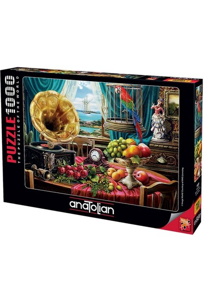 Elasya Hediyelik 1085 Anatolian Gramofon 1000 Parça Puzzle