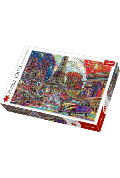 Elasya Hediyelik 10524 Trefl Colours Of Paris 1000 Parça Puzzle Elasya Hediyelik 10524 Trefl Colours Of Paris 1000 Parça Puzzle