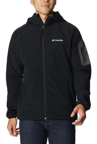 Columbia Tall Heights Hooded Erkek Softshell Mont XO5190