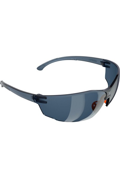 Nzb Iş Güvenlik Gözlüğü Uv Koruyucu Silikonlu Gözlük S1100 Füme