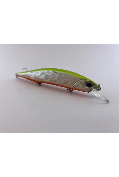 Barra Tackle 135F Cuda Jerk Lime Orange Nature Barra Tackle 135F Cuda Jerk Lime Orange Nature
