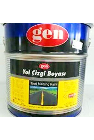 Gen Yol Çizgi Boyası Sarı 1kg