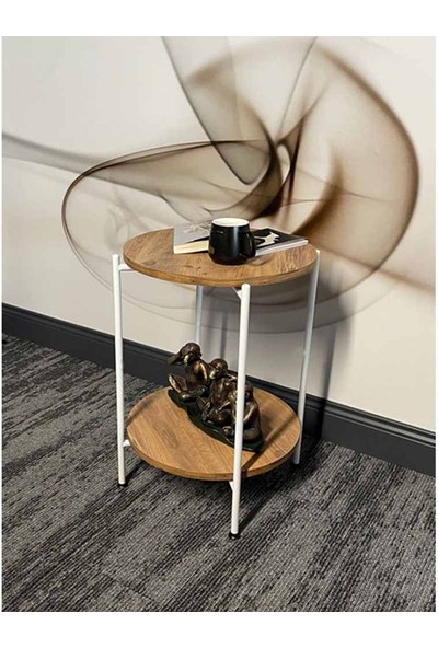 Kalem Mağaza 2 Katlı Sehpa