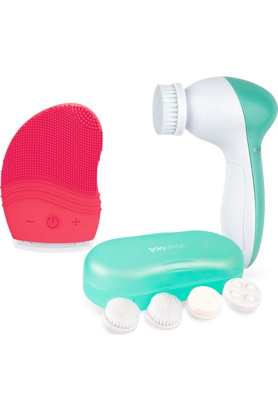 Polosmart PSC02 &PSC03 Sonic Titreşimli Yüz Temizleme Cihazı - Kırmızı Polosmart PSC02 &PSC03 Sonic Titreşimli Yüz Temizleme Cihazı - Kırmızı