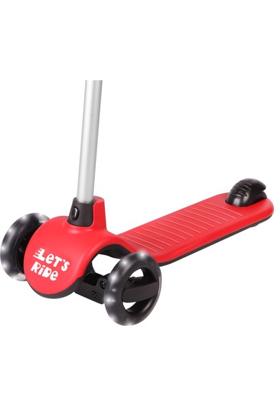 LC Let's Ride Scooter LED Işıklı – Kırmızı