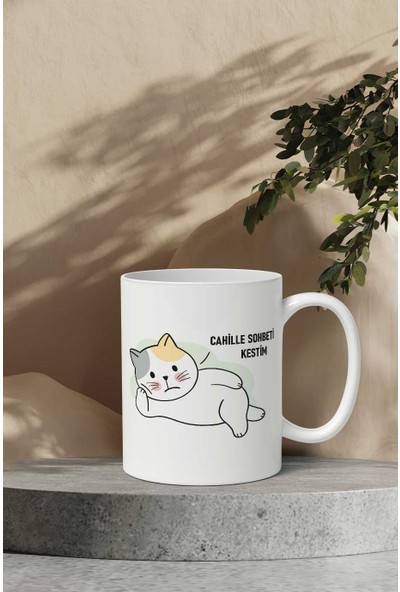 Gizeo Concept Cahille Sohbeti Kestim Mottolu Kupa Bardak Gizeo Concept Cahille Sohbeti Kestim Mottolu Kupa Bardak