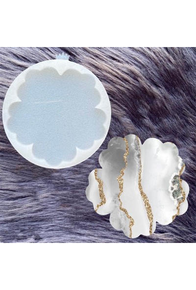 Epoksi Kalıpları Epoksi Bardak Altlığı Kalıbı , Epoksi Silikon Kalıp