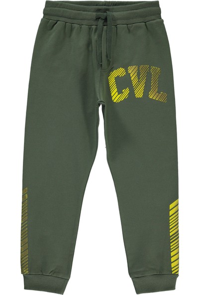 Civil Boys Erkek Çocuk Eşofman Alt 6-9 Yaş Haki