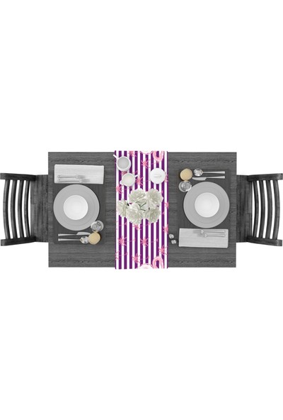 Belnido Home Premium Flamingo Desenli Runner RNA00011 Belnido Home Premium Flamingo Desenli Runner RNA00011