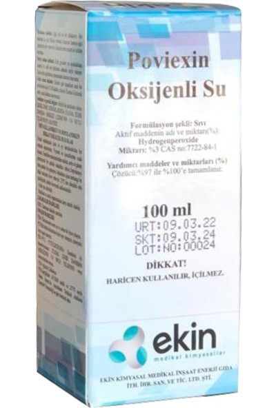 Oksijenli Su - (100 ml )