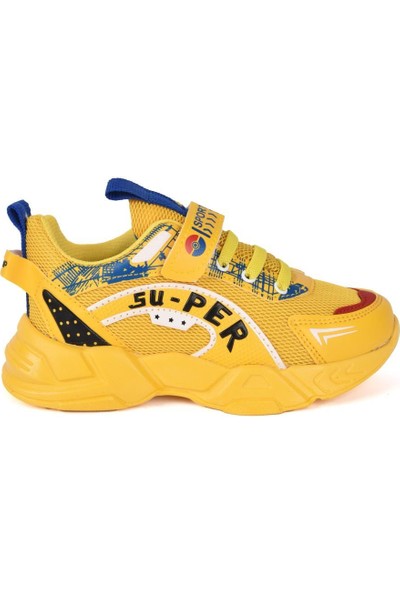 Ellaboni Unisex Çocuk Sarı Spor Ayakkabı Ellaboni Unisex Çocuk Sarı Spor Ayakkabı