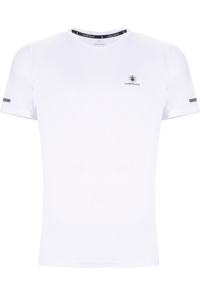 Lumberjack CT1131 Octavio 0 Yaka Erkek Tshirt - Beyaz