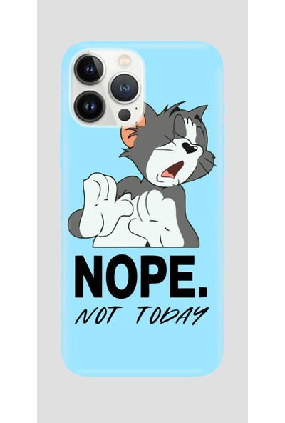 Bilişim Akademi Apple iPhone 13 Pro Max Kılıf Tom Baskılı Lansman Silikon Kılıf Kapak