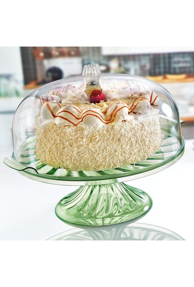 Kristal Pasta & Kek Saklama Kabı Kristal Pasta & Kek Saklama Kabı
