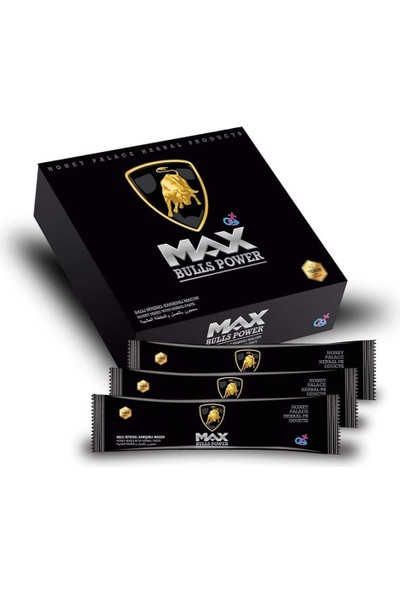 Honey Palace Max Bulls Power Ballı Pekmezli Ginseng Macun 12'li Honey Palace Max Bulls Power Ballı Pekmezli Ginseng Macun 12'li