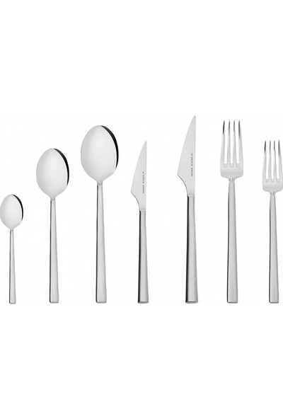 Karaca Halley 84 Parça 12 Kişilik 316 Çelik Premium Çatal Kaşık Bıçak Seti Karaca Halley 84 Parça 12 Kişilik 316 Çelik Premium Çatal Kaşık Bıçak Seti