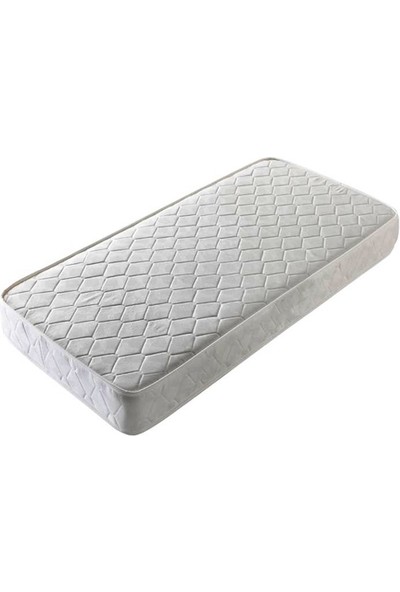 Fenomenbed 90 x 190 x 15 cm Örme Pamuk Sünger Bebek Yatak