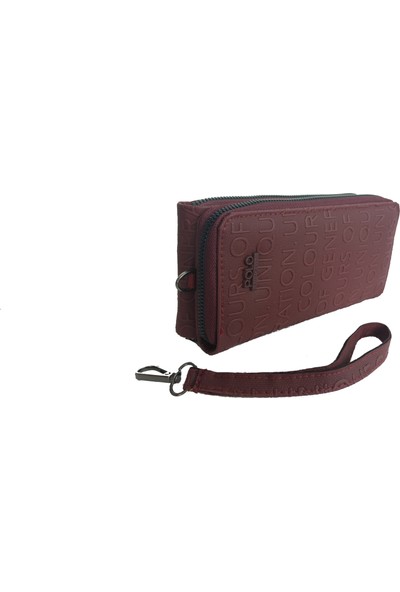 Stilegom Özel Günlere Hediyelik Kadın Cüzdan Fermuarlı Bozuk Para & Kredi Kartlığı Bölmeli