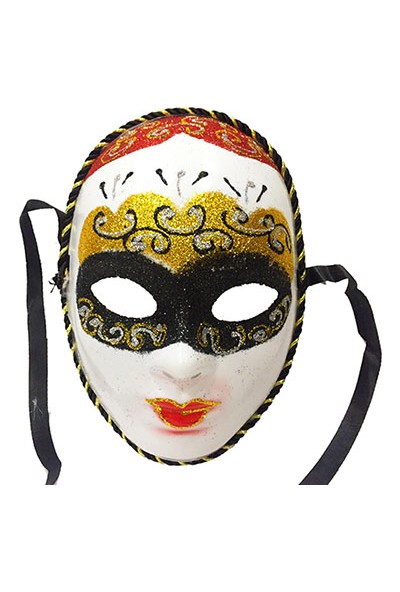 Tekno İstanbul Masquerade Simli Yılbaşı Parti Maskesi Tam Yüz Yetişkin Tekno İstanbul Masquerade Simli Yılbaşı Parti Maskesi Tam Yüz Yetişkin