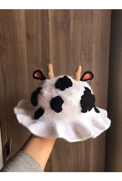 Kalemder Bucket Sevimli Hayvan Desenli