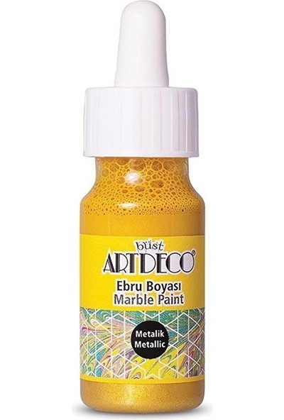 Artdeco Hazır Ebru Boyası 30ML 21 Altın