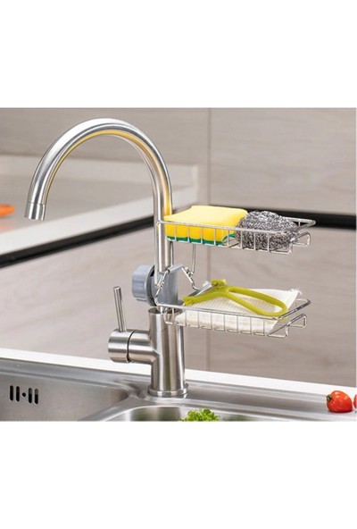 Easy Toptan Iki Katlı Lavabo Rafı Organizer Easy Toptan Iki Katlı Lavabo Rafı Organizer