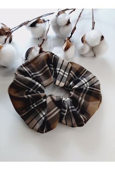 EyER Shoping Ekose Desen Büyük Boy Bağlama Tokası