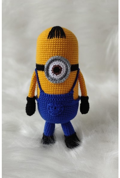 Minion Stuart Amigurumi Organik Örgü Oyuncak Minion Stuart Amigurumi Organik Örgü Oyuncak