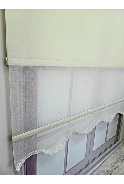 Bbb Keten Kumaşlı Çift Mekanizmalı Tül Stor Perde MT3000 Bbb Keten Kumaşlı Çift Mekanizmalı Tül Stor Perde MT3000