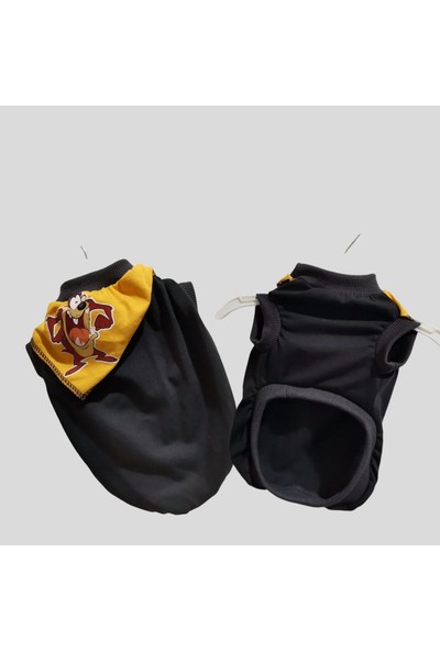 Tazmanya Fularlı Yazlık Kedi Köpek Kıyafetleri T-Shirt