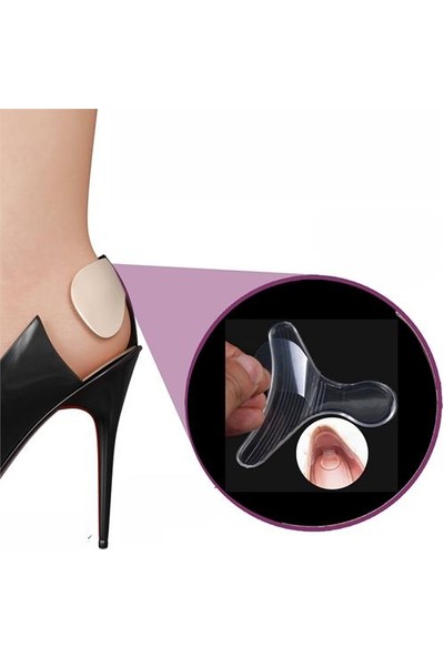 Homecare 6 Çift T-And-Absorb Unisex Ayak Vurma Topuk Nasır Önleyici 716075