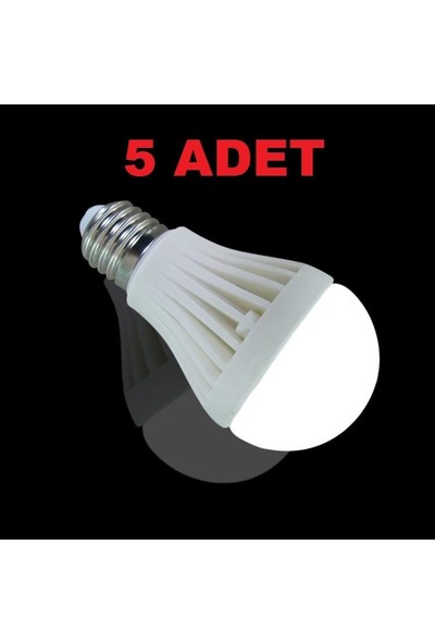 Easy Toptan 7W Enerji Tasarruflu LED Ampul ( 5 Adet ) Easy Toptan 7W Enerji Tasarruflu LED Ampul ( 5 Adet )