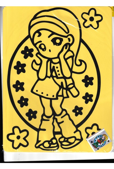 Akın Hediyelik A4 Kum Boyama 1 Adet