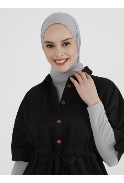 Refka Yarım Kol Apolet Detaylı Pamuklu Kap - Siyah - Refka Casual Refka Yarım Kol Apolet Detaylı Pamuklu Kap - Siyah - Refka Casual