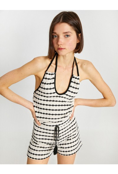 Koton Kadın Halter Yaka Örgü Atlet