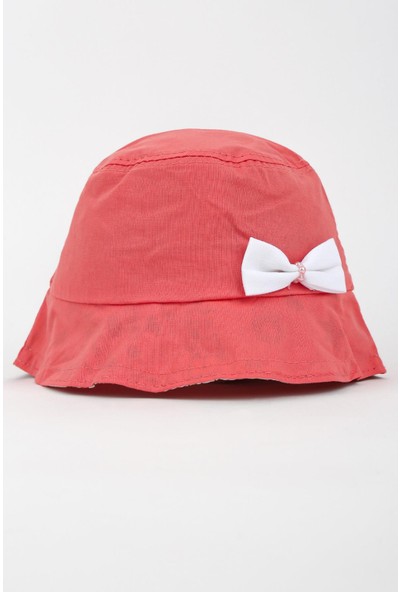 Tomurcuk Kız Çocuk Maksi Şapka 3-5 Yaş