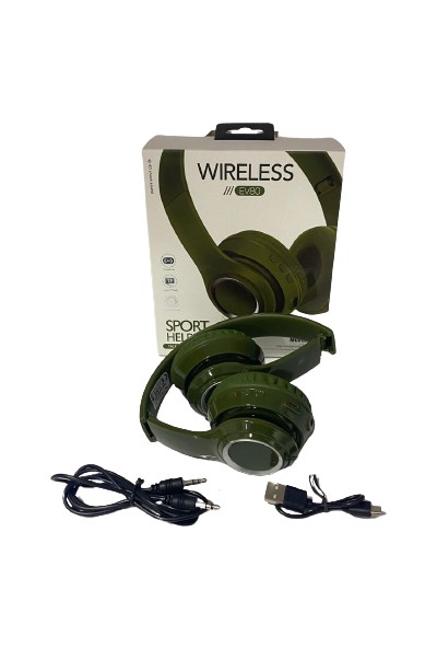 Bluetooth 5.0 Kablosuz Kulak Üstü Kulaklık