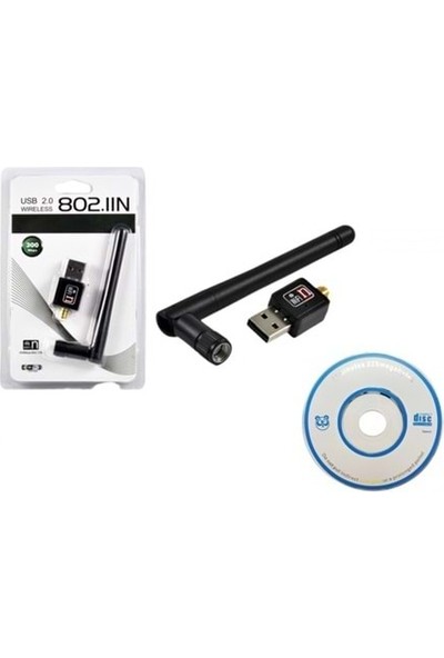 USB 2.0 Wireless Kablosuz Adaptör USB 2.0 Wireless Kablosuz Adaptör