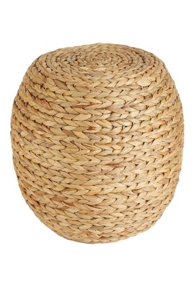 Kanca Ev Puf, Hasır, Silindir, Natürel, 40*40CM. Kanca Ev Puf, Hasır, Silindir, Natürel, 40*40CM.