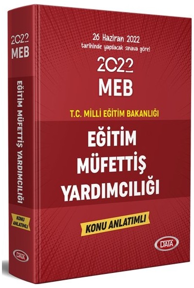 2022 MEB Eğitim Müfettiş Yardımcılığı Konu Anlatımlı