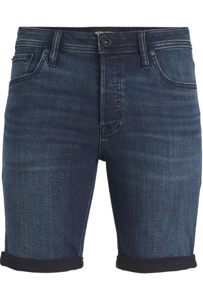 Jack & Jones 12201619_Jjirick Jjioriginal Am 161 Normal Bel Düz Mavi Erkek Şort