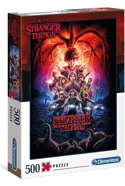 Clementoni 35087 Clementoni, Stranger Things, 500 Parça Puzzle Clementoni 35087 Clementoni, Stranger Things, 500 Parça Puzzle