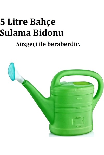 Bahçe Sulama Bidonu 5 Lt