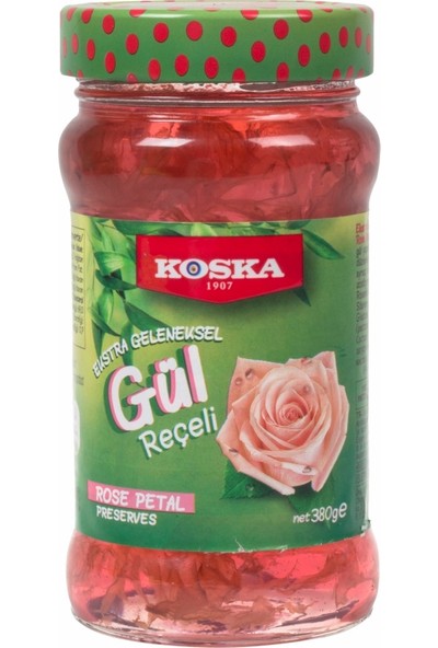 Koska Geleneksel Gül Reçeli 380 gr x 2 Koska Geleneksel Gül Reçeli 380 gr x 2