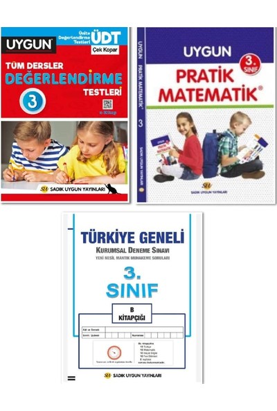 Sadık Uygun Yayınları 3. Sınıf Köy Yaprak Test Seti 4 Kitap + Kurumsal Deneme Sınavı Sadık Uygun Yayınları 3. Sınıf Köy Yaprak Test Seti 4 Kitap + Kurumsal Deneme Sınavı