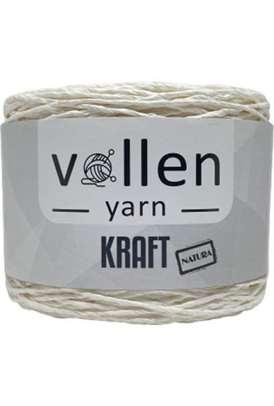 Vollen Yarn Natura Kağıt Ipi Çanta Ipi Rafya Ipi 250 Gram 300 Metre V Vollen Yarn Natura Kağıt Ipi Çanta Ipi Rafya Ipi 250 Gram 300 Metre V
